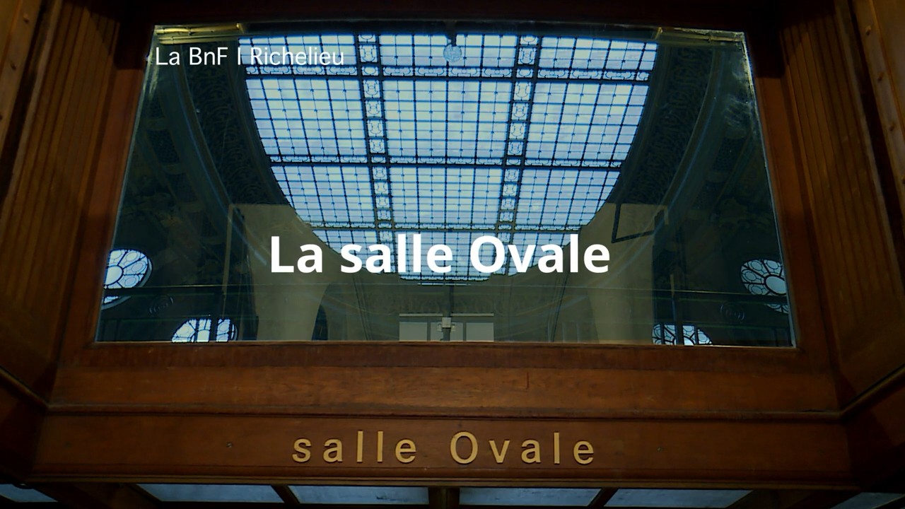 La salle Ovale | BnF - Site institutionnel